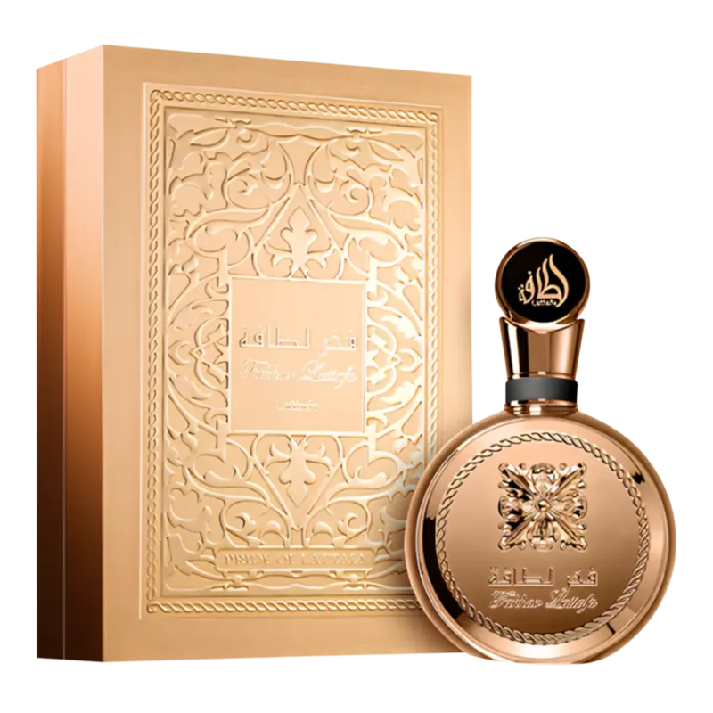 Fakhar Gold Extrait Lattafa 100ml - Perfume Unissex Eau de Parfum 100m